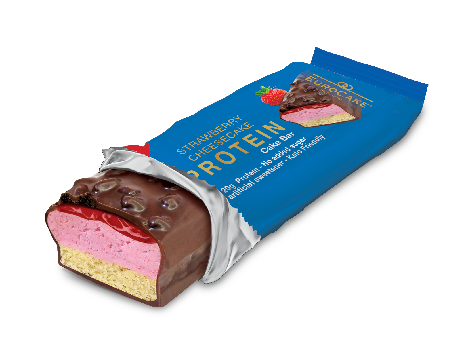 Strawberry Cheesecake Protein Cake Bar – Dofreeze LLC